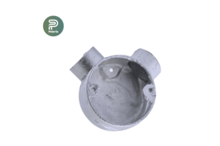 GI JUNCTION BOX ANGLE WAY